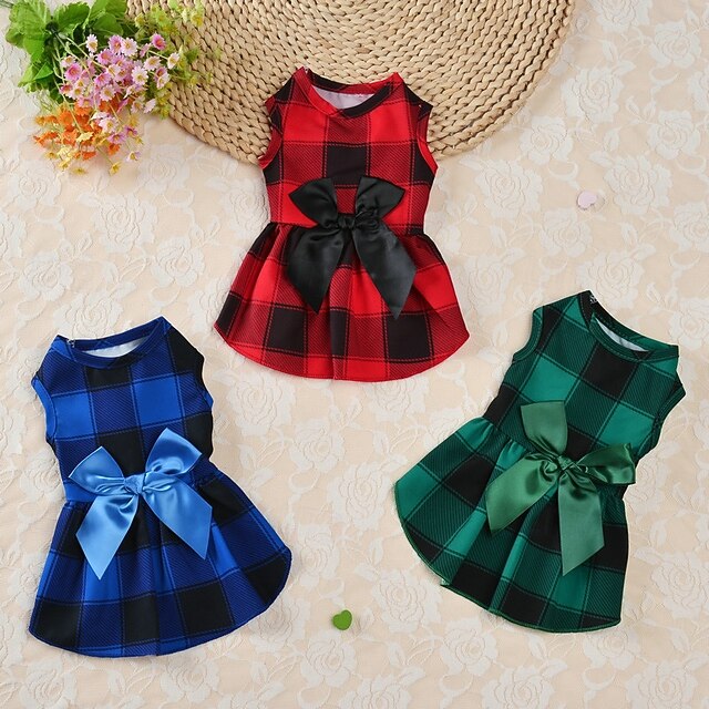 St.Patrick's Day Dog Dress Fashion Cute Party Comfortable Outdoor Party ...