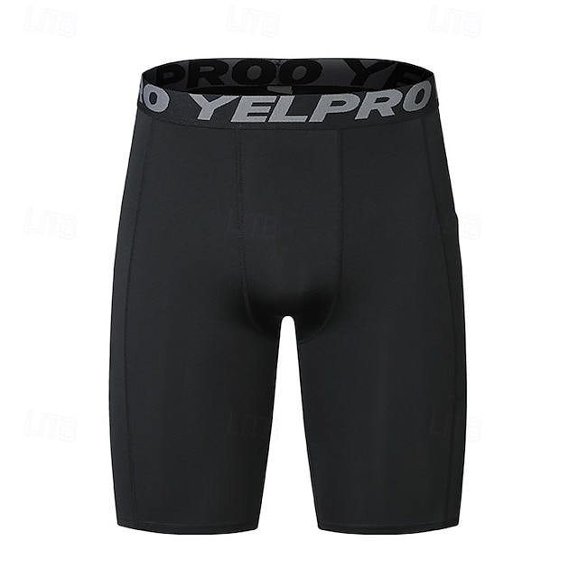 Men's Running Shorts Athletic Shorts Gym Shorts Pocket Elastic ...