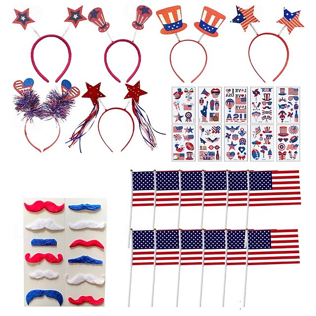 Carnival Headband Cosplay Kid's Adults' Unisex Independence Day / the ...