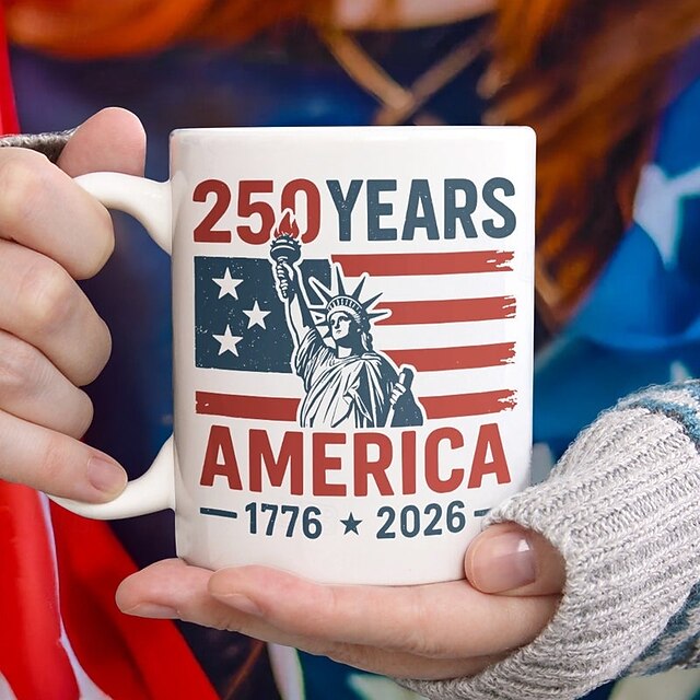 United States 250th Anniversary Mug Patriotic Gift, Semiquincentennial ...