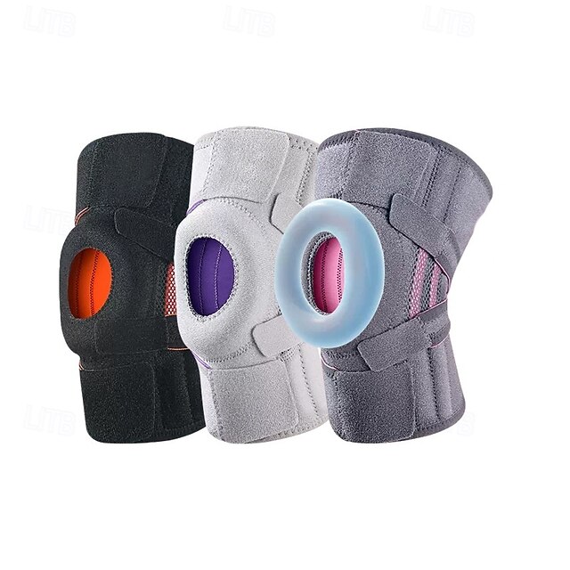 Protective Knee Pads, Knee Brace Compression Sleeve with Side ...
