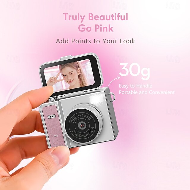 New S162 Retro Mini Digital CCD Camera with Flip Screen for Campus ...