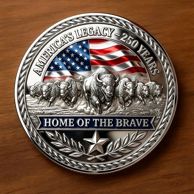United States 250th Anniversary Coin America's Legacy 250 Years ...