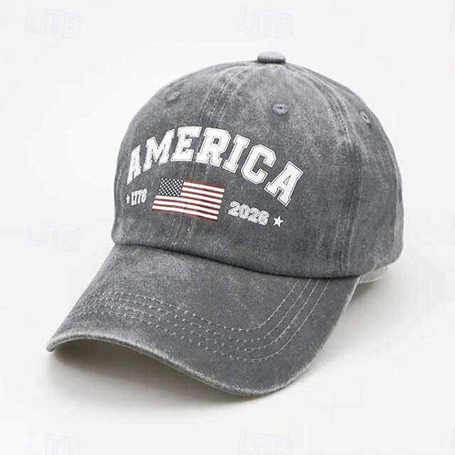 American 250 250th Anniversary USA Baseball Cap Statue Of Liberty ...