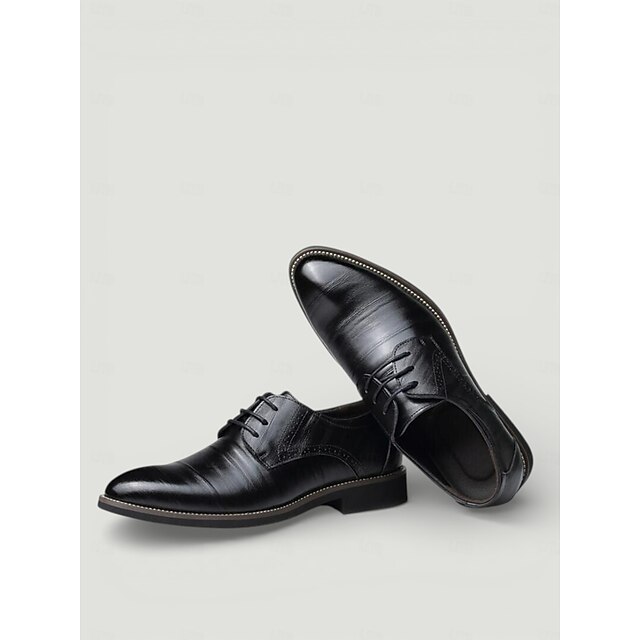 Men's Oxfords Derby Shoes Dress Shoes Business Classic Daily Office ...