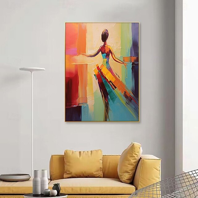 Handmade Oil Painting Canvas Wall Art Decoration Abstract Figures for ...