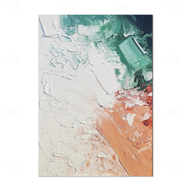 Handmade Oil Painting Canvas Wall Decoration Abstract Thick Oil Texture ...