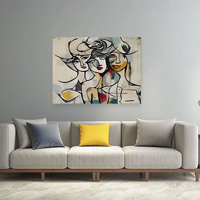 Hand Painted Modern Popular Oil Painting Canvas Wall Art Decoration ...