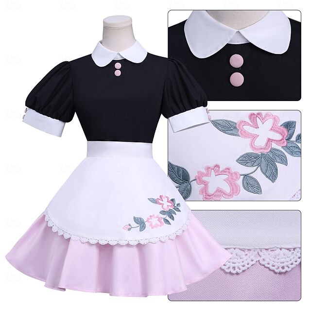 Maid Costume Anime Dress Outfits Masquerade Cosplay Suits Halloween ...