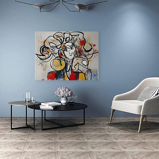 Hand Painted Modern Popular Oil Painting Canvas Wall Art Decoration ...