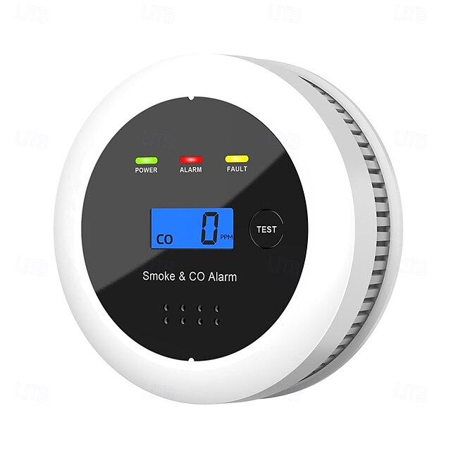 Combination Carbon Monoxide Detector & Gas 2-in-1 Natural Gas&CO Alarm ...