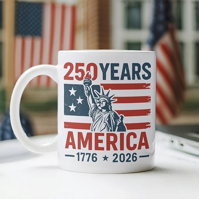 United States 250th Anniversary Mug Patriotic Gift, Semiquincentennial ...