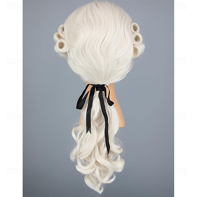Colonial Judge Wig 18th Century Costume Blonde Hair Wig for Children ...