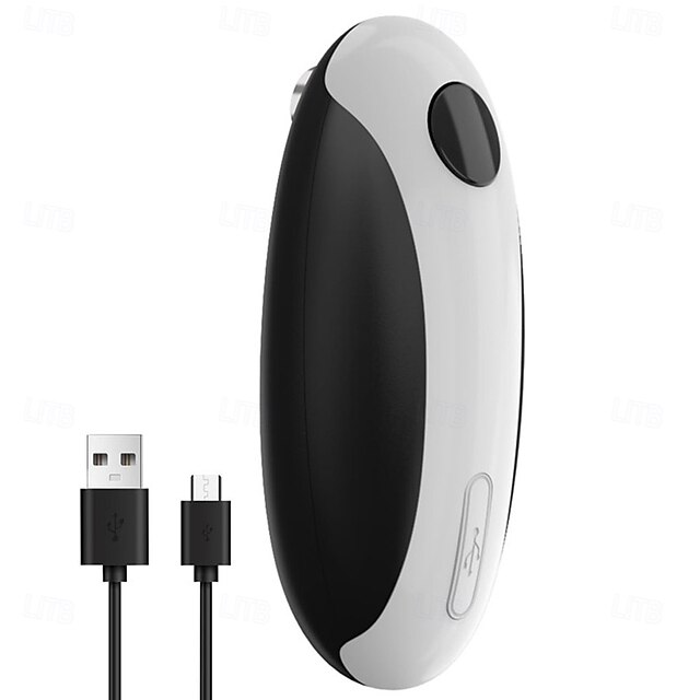 Electric Can Opener Automatic Jar Opener Portable Rechargeable Kitchen ...