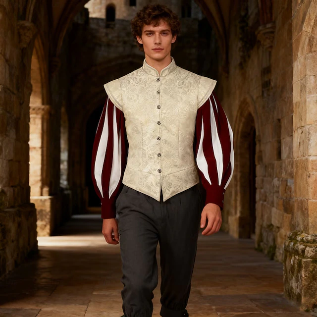 Medieval Renaissance Fancy Costume Knight Ritter Celtic Knight Royal ...