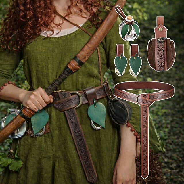 Medieval Renaissance Fancy Waist Belt Accessories Elf Fairy Fancy Dress ...