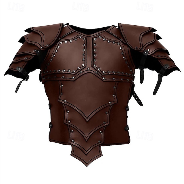 Retro Vintage Medieval Renaissance Armor Sleeveless Knight Ritter ...