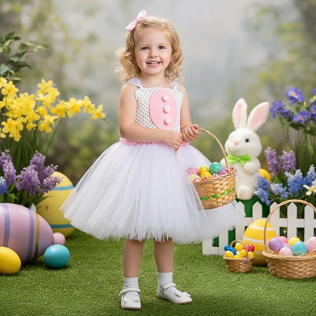 Book Week 2026 Animal Rabbit Easter Bunny Carnival Tutu Robe Dresses ...