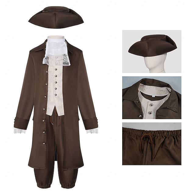 Victorian 18th Century Regency Period Outfits Fancy Costume Pirate ...