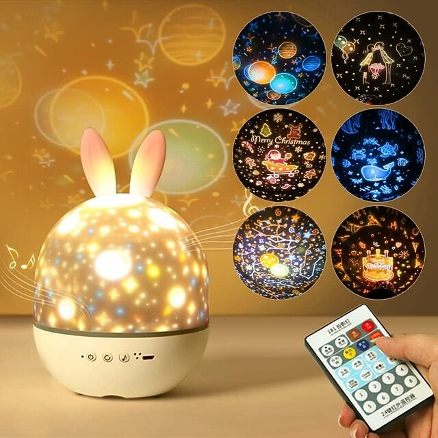 Children's Bedroom Starry Sky Projector Night Light Ceiling Projector ...