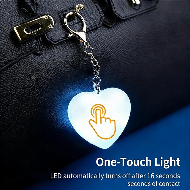 Rechargeable Purse Light Handbag Light for Valentines Day, Heart Purses ...