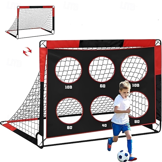 2-in-1 Soccer Goal for Kids - Portable Target Net for Backyard, 2026 ...