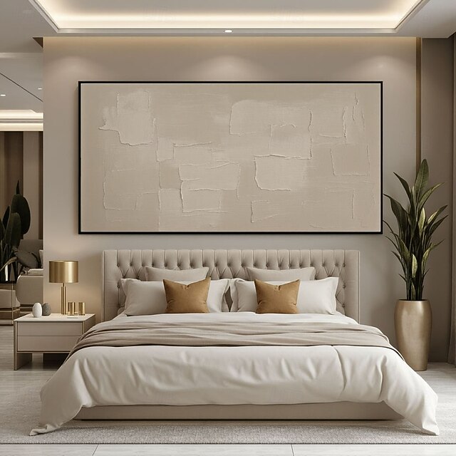 Wabi Sabi Abstract Painting Neutral Tones Painting Beige Brown ...