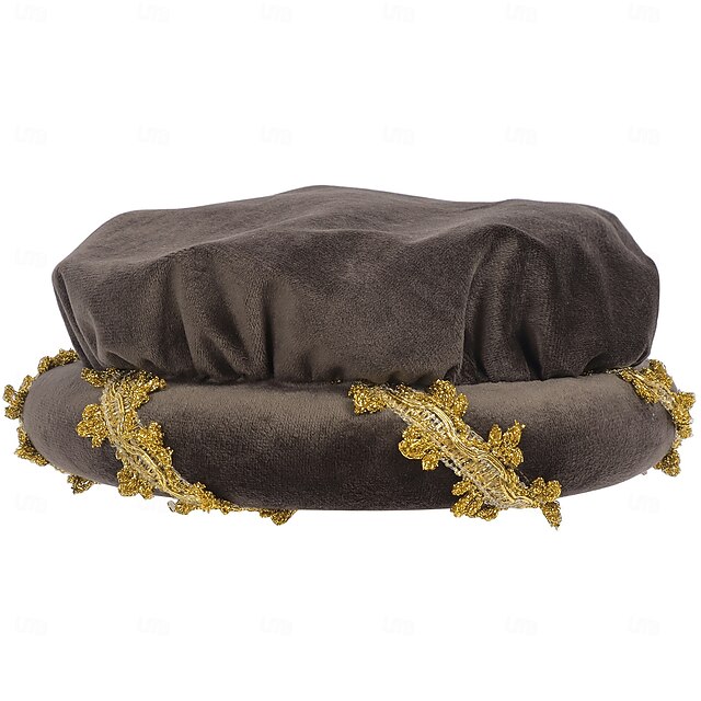 Retro Vintage Medieval Renaissance Hat Noblewoman Fancy Dress Women's ...