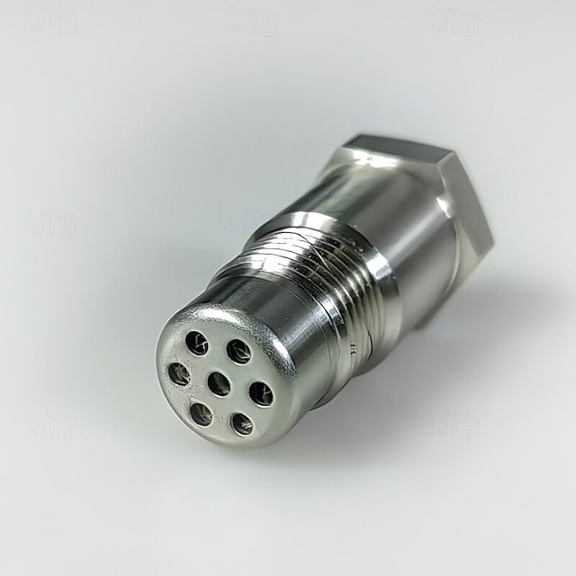 O2 Sensor Spacer Adapter with Mini Catalytic Converter M18 x 1.5 ...