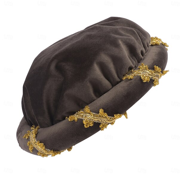 Retro Vintage Medieval Renaissance Hat Noblewoman Fancy Dress Women's ...