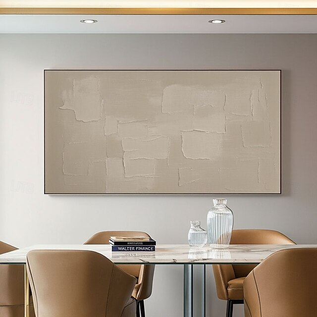 Wabi Sabi Abstract Painting Neutral Tones Painting Beige Brown ...