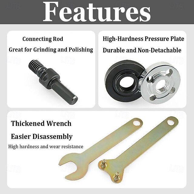 Electric Drill Angle Grinder Connecting Rod Set, 2 Set Angle Grinder ...
