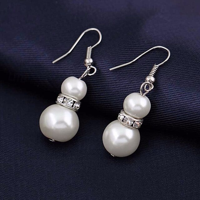 Jewelry Set Three-piece Suit Imitation Pearl 1 Necklace 1 Bracelet ...