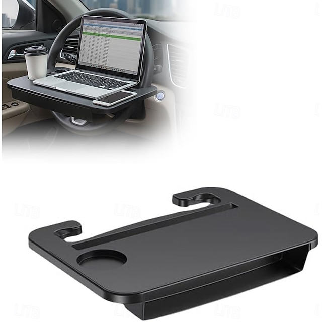 2-in-1 Steering Wheel Desk-Steering, Steering Wheel Tray Table with ...