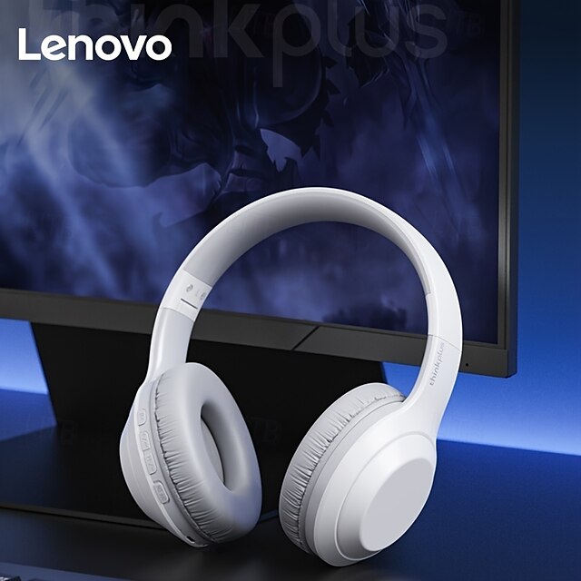 Casque sans fil Lenovo ThinkPlus supra-auriculaire, Bluetooth 5.3 avec ...