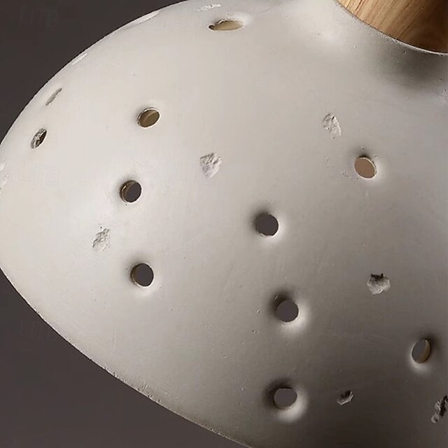 16 cm Single Design Pendant Light Wood Painted Finishes Contemporary ...