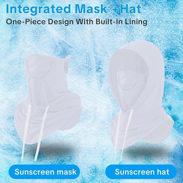 3 Pcs Cooling Breathable Balaclava Face Mask with Sun UV Protection ...