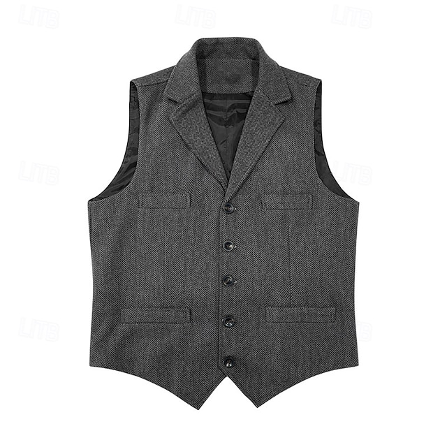 Western Roaring 20s 1920s Waistcoat The Great Gatsby Gentleman Gangster ...