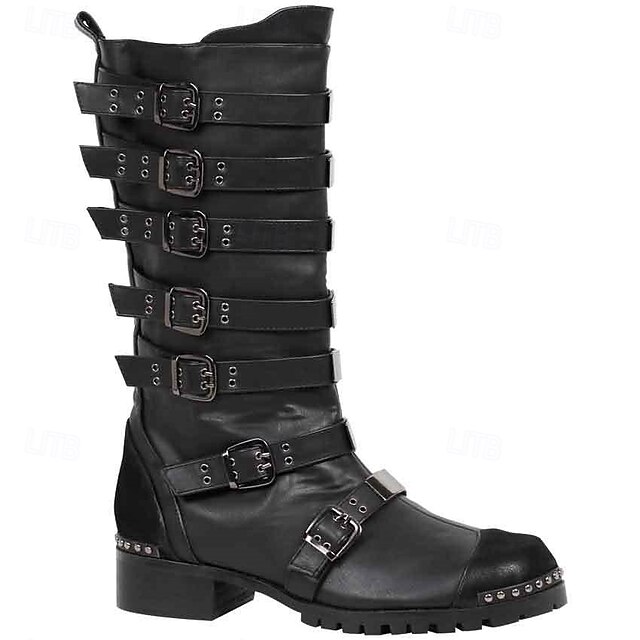 Retro Vintage Medieval Renaissance Boots Warrior Knight Ritter Buckle ...