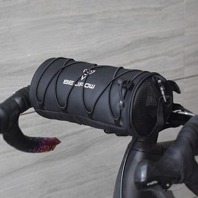 Bike Handlebar Bag Waterproof Quick Dry Wearable Bike Bag Mesh Nylon ...