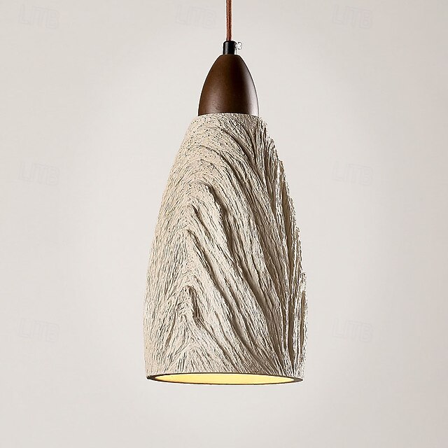 13 cm Pendant Lantern Design Pendant Light Wood Vintage 110-120V 220 ...