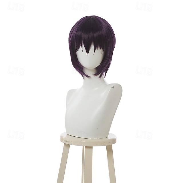 Short Purple Bob Wig for Futuristic Anime Cosplay 2026 - $24.99
