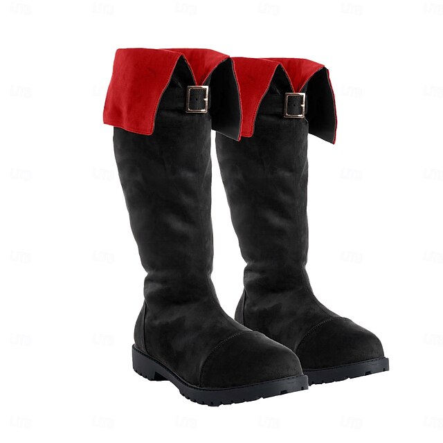 Retro Vintage Medieval Renaissance Boots Fancy Dress Men's Halloween ...