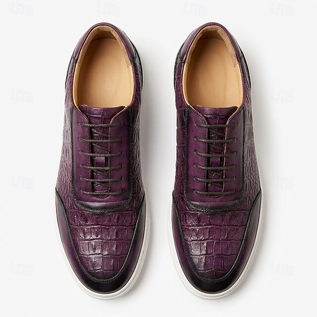Men's Fashion Wedding Party & Evening Leather Suede Italian Full-Grain ...