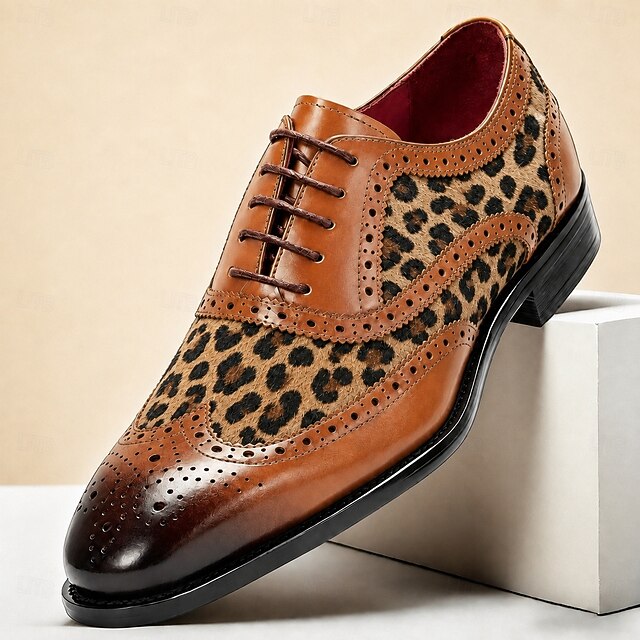 Men's Fashion Statement Wedding Party & Evening Leather Slip Resistant ...