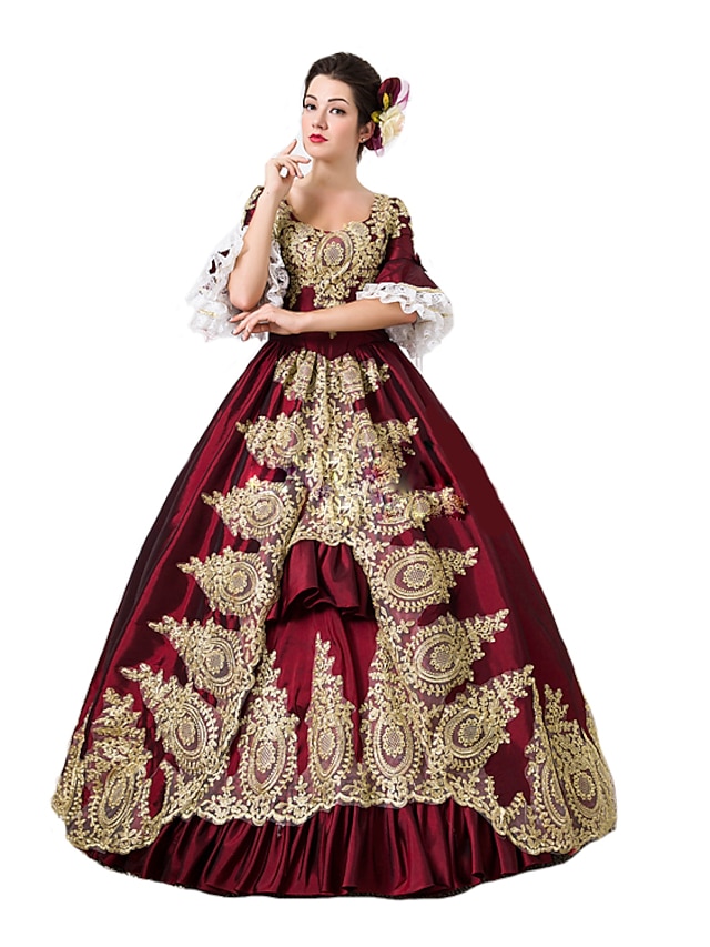 Rococo Victorian 18th Century Cocktail Dress Vintage Dress Dress Party ...