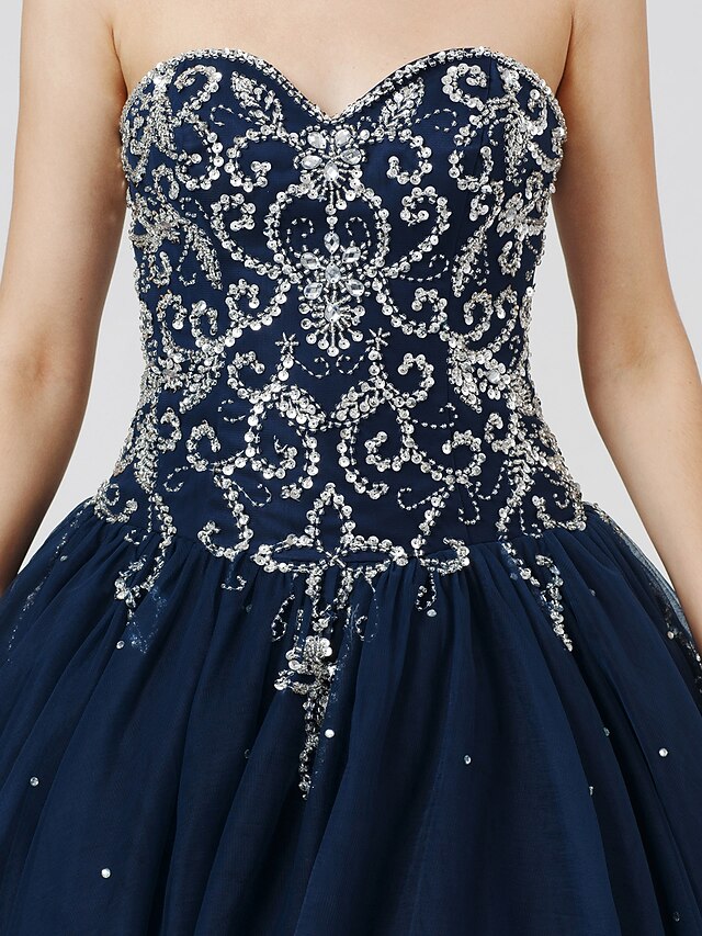 Ball Gown Holiday Cocktail Party Formal Evening Dress Sweetheart ...