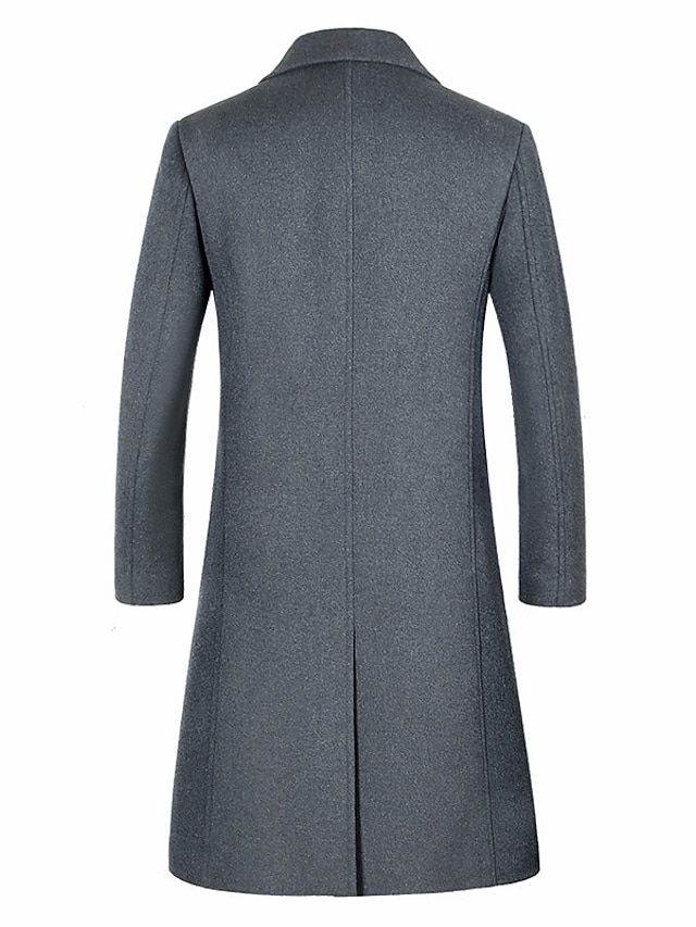 Herr Vinterkappa Yllekappa Rock Utomhus Kontor Vinter Höst Polyester ...