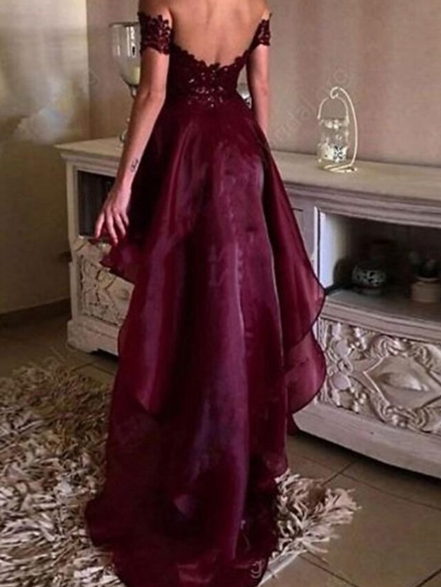 A-Line Cocktail Dresses Beautiful Back Dress Valentine's Day Wedding ...