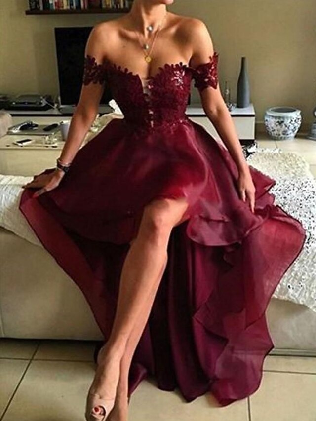 A-Line Cocktail Dresses Beautiful Back Dress Valentine's Day Wedding ...